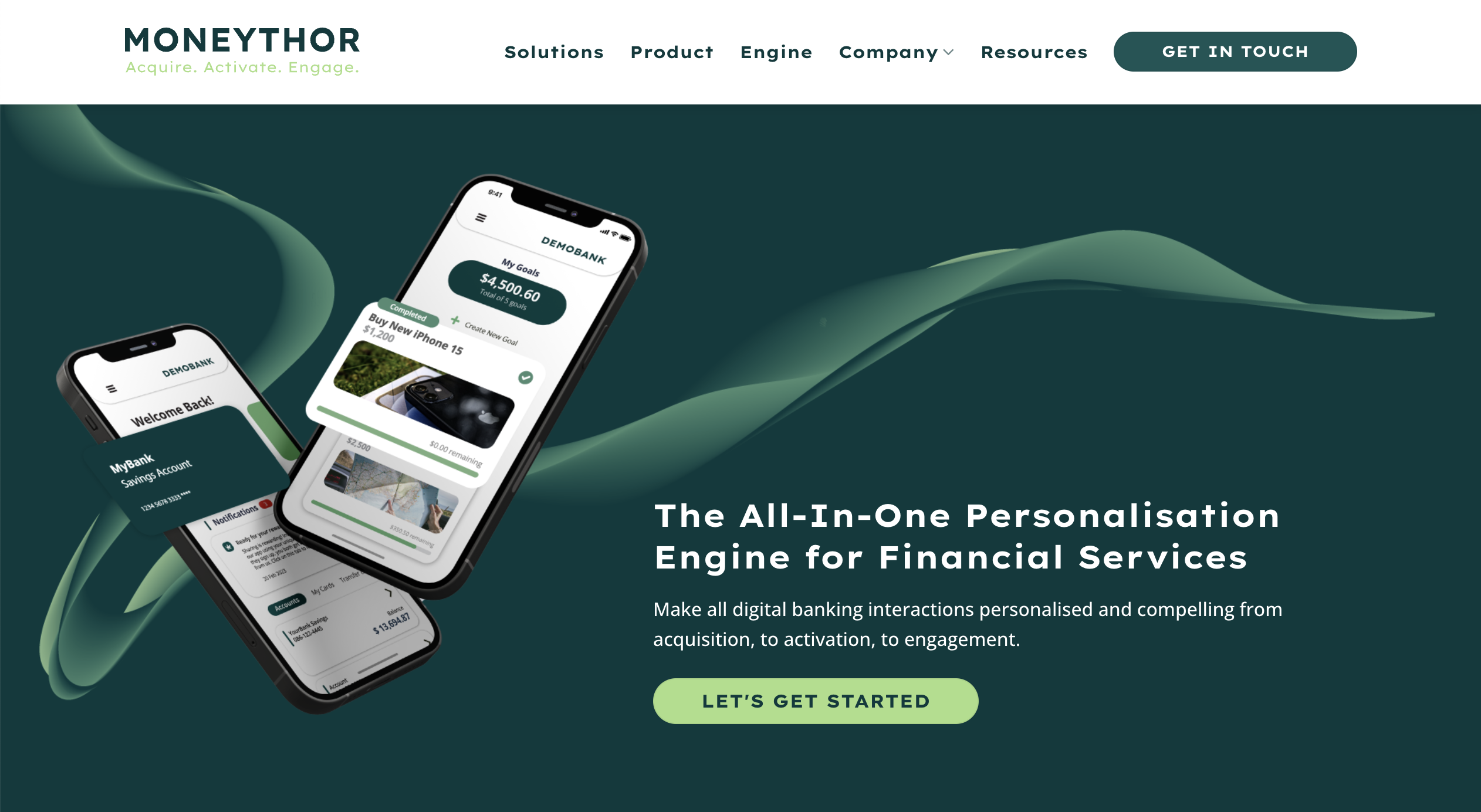 The All-In-One Personalisation Engine for Financial Services